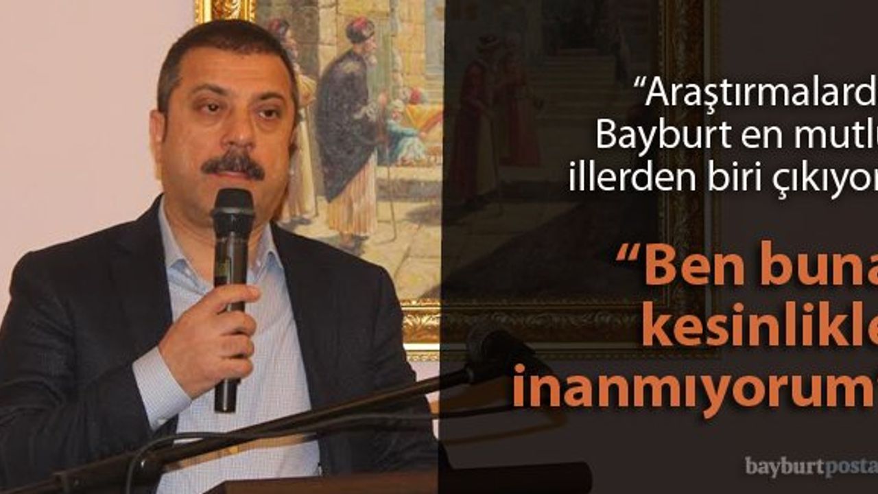 Kavcıoğlu: "Tartışılmayan tek yer Bayburt Kalesi" - Bayburt Postası